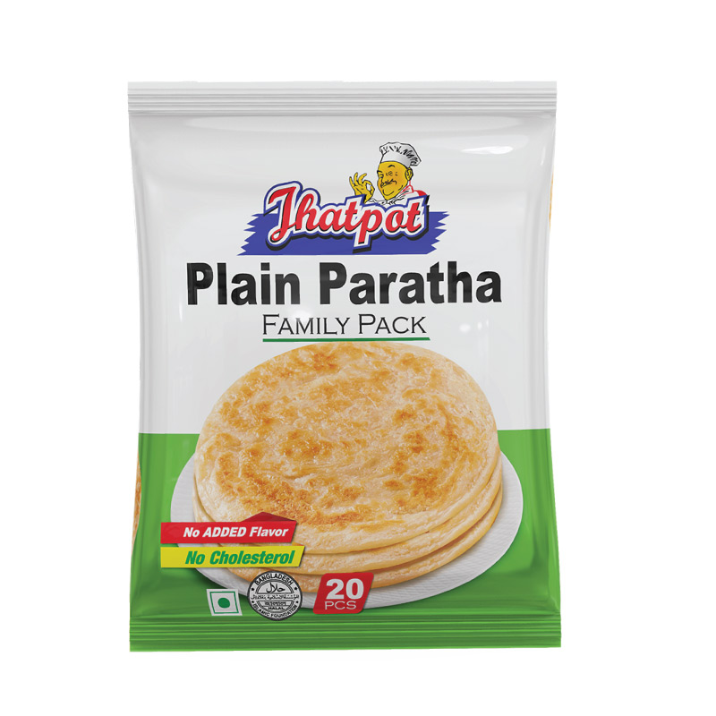 Buy Jhatpot Plain Paratha 1600gm Online at Best Price