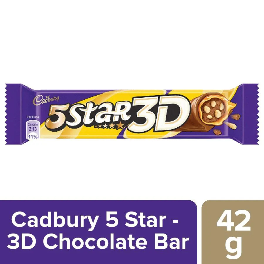 Chocolate & Candies :: Cadbury 5star 3D 42±3gm
