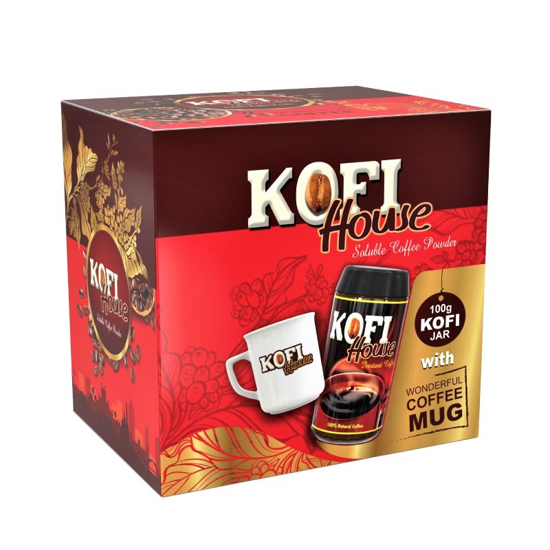 Drinks :: Coffee & Coffee Mate :: Kofi House- 100gm (Jar With Mug ATC Box)