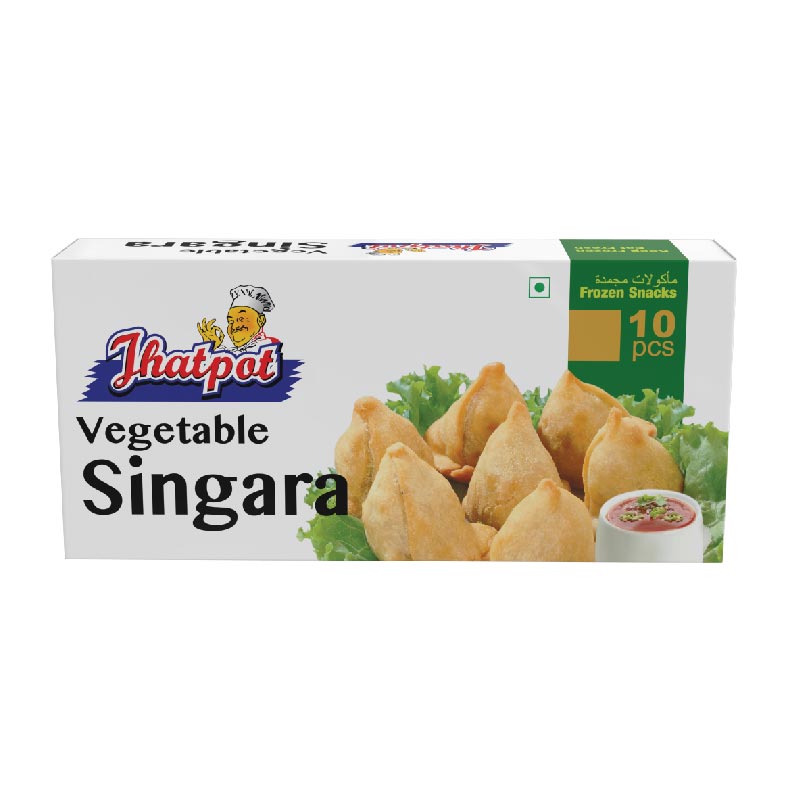 Buy Jhatpot Vegetable Singara 10 pcs Packet Online