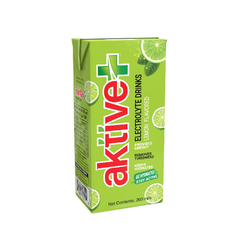 Drinks :: Juice :: Aktive Plus Electrolyte Lemon Drink 200ml