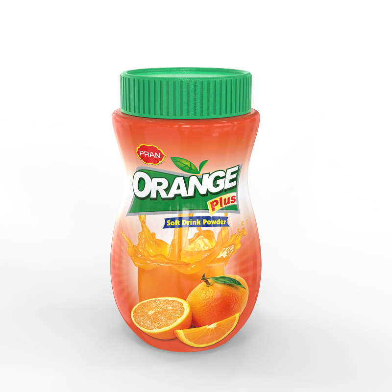 Drinks :: Powder Drinks :: PRAN Orange Plus Jar- 500gm