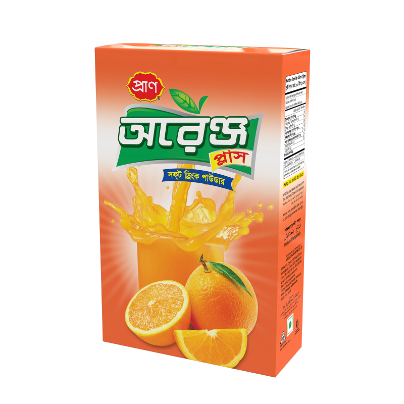 Drinks :: Powder Drinks :: PRAN Orange Plus- 200gm