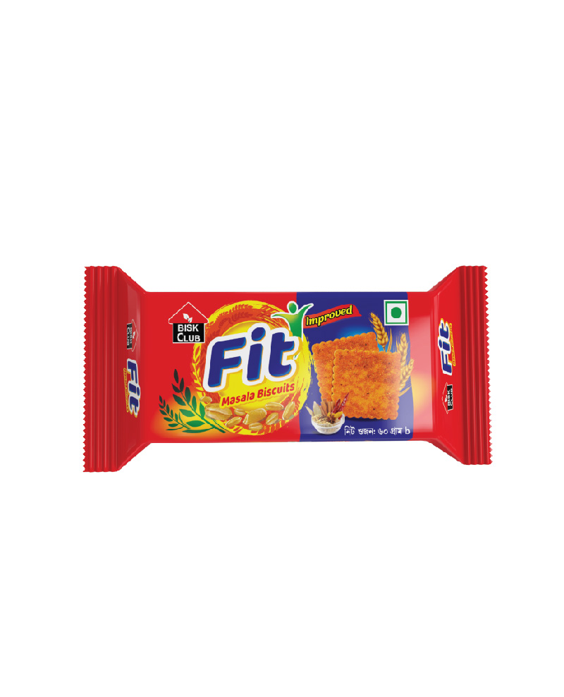 Bread, Biscuits & Cake :: Biscuit & Wafer :: Fit Crackers (Masala)- 60gm